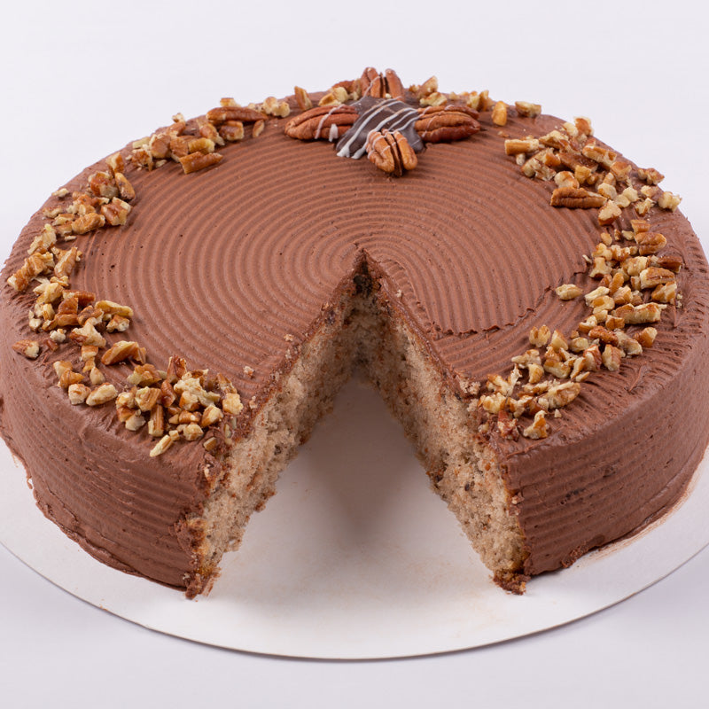 Pastel de Nuez con Chocolate